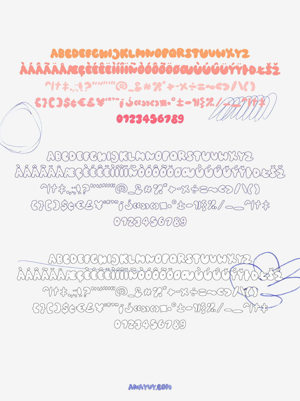 clueless letter font